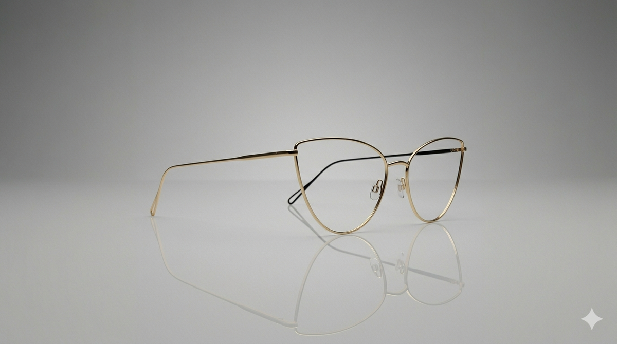 Thin Frame Cat Eye Sunglasses: Minimalist Elegance – ELUNO